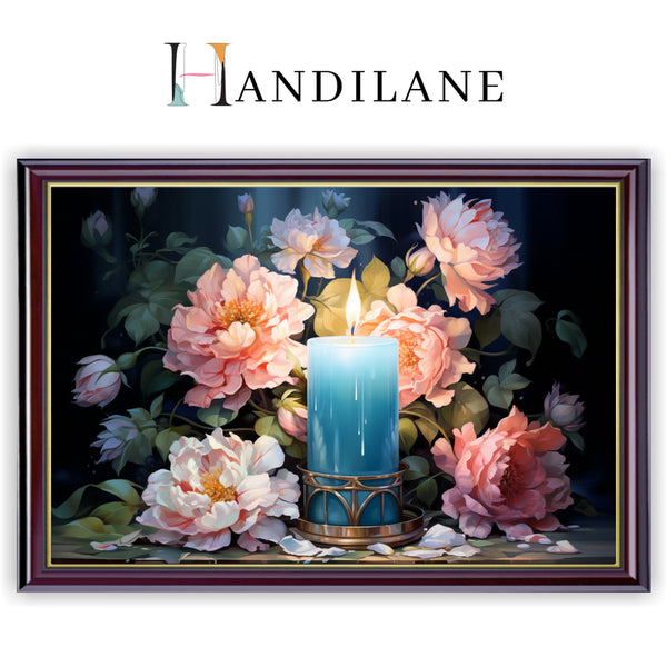 Blue Gleam Decoupage paper – Handilane