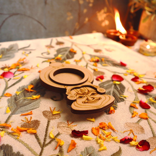 Kathakali Tea Light Candle Holder – Handilane