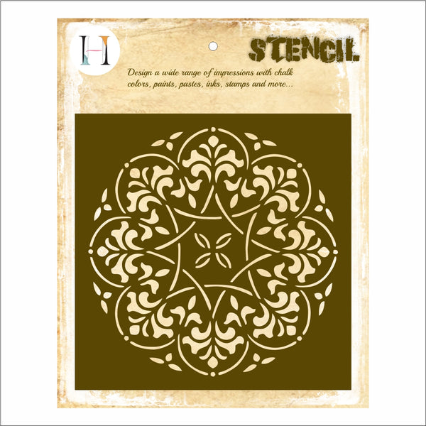 Mandala Stencil Pattern D – Handilane