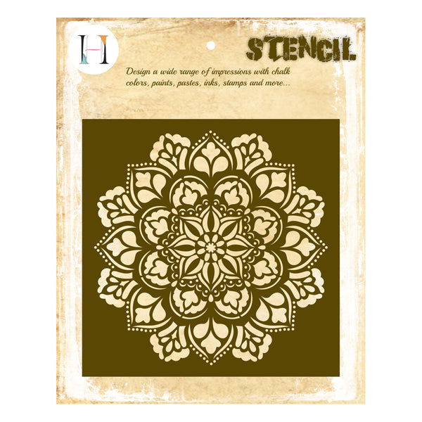 Mandala Intricate Pattern Stencil B – Handilane