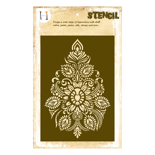 Rajwadi Motif Stencil B – Handilane