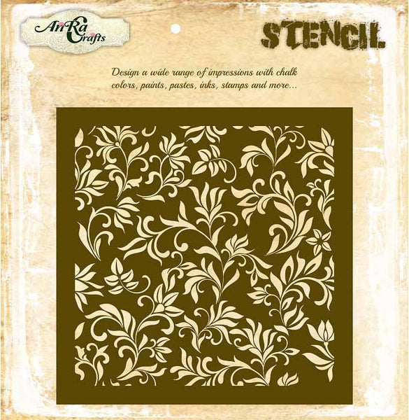 Leaf Background Stencil – Handilane