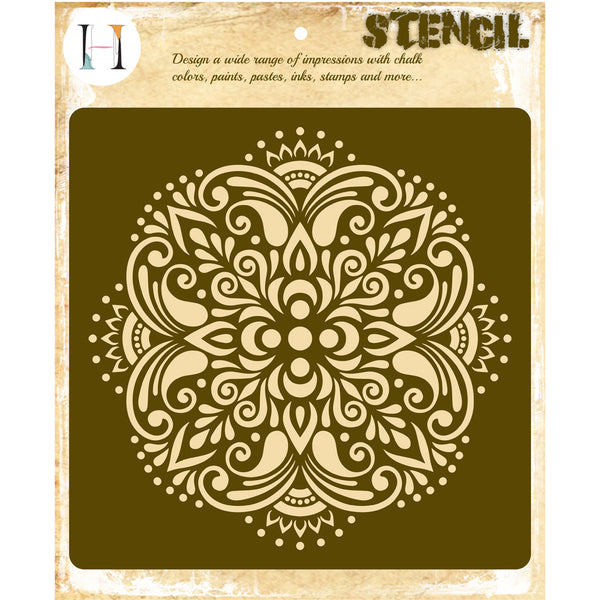 Mandala Stencil Pattern B – Handilane