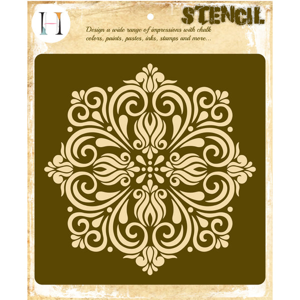 Mandala Stencil Pattern C – Handilane