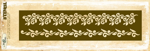 Scrolled Border Stencil 1 – Handilane