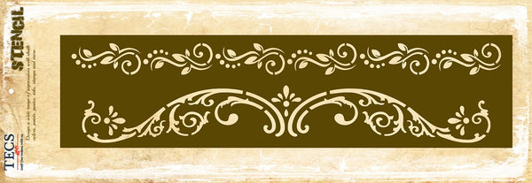 Flourish Border Set Stencil 1 – Handilane