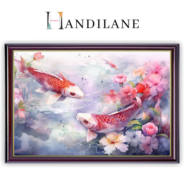 Gold Fish Decoupage Paper – Handilane