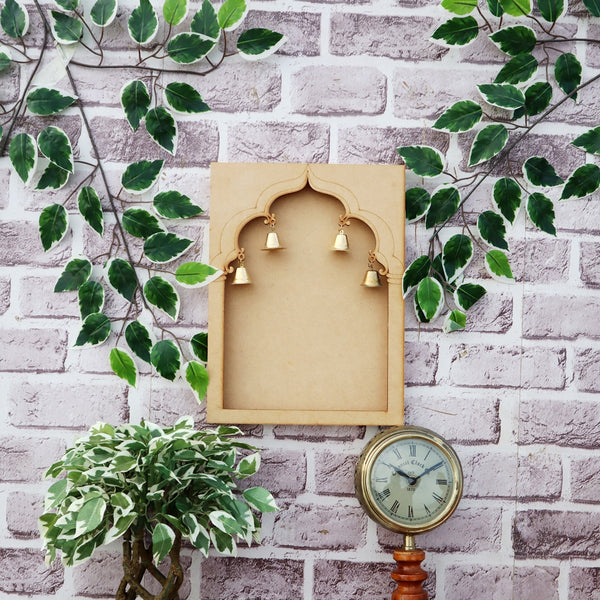 Rajwadi Jharokha Shadow Box with Bells – Handilane