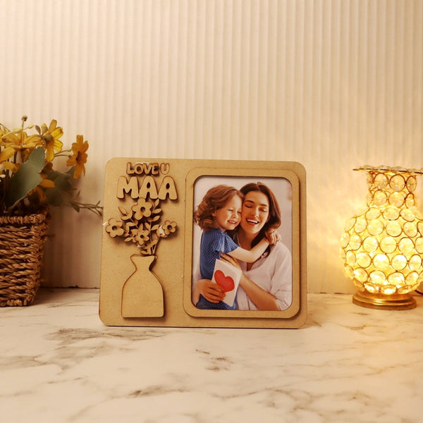 Squircle Photo Frame With Flower Vase – Handilane