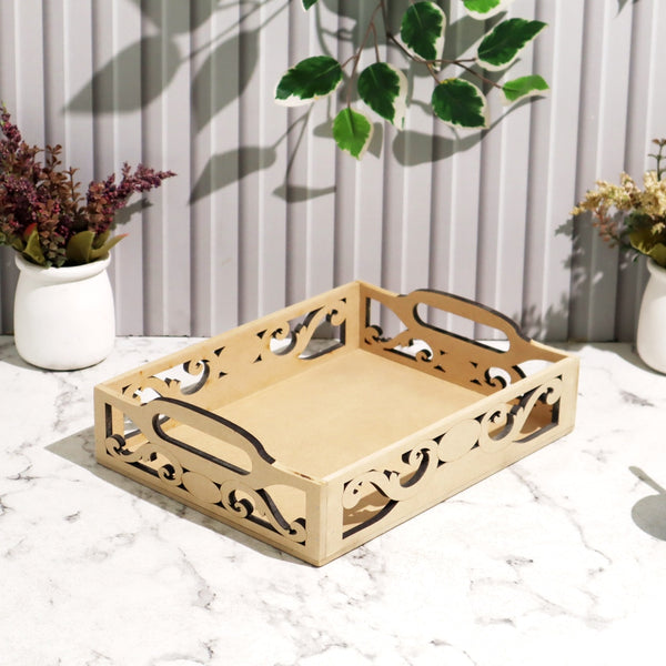 Traditional Pre Marked Border Tray Gift Packing Hamper – Handilane