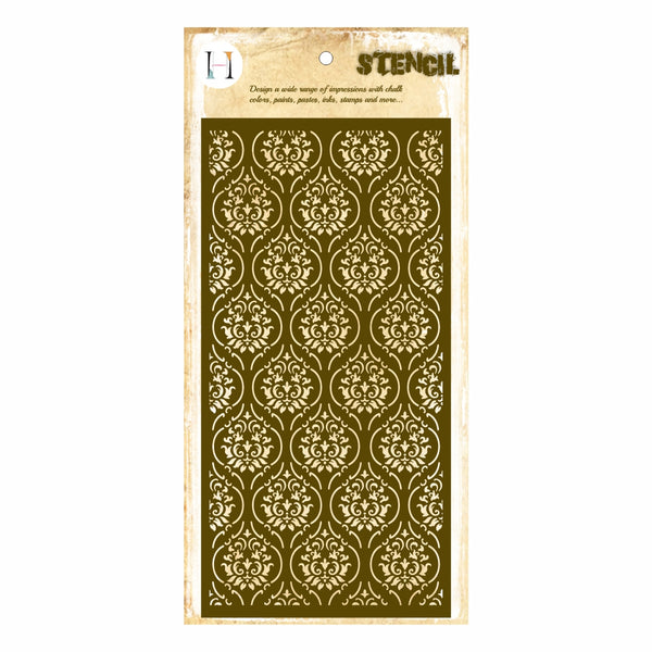 Victorian Damask Stencil A – Handilane