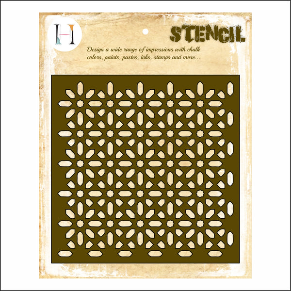 Rattan Background Stencil A – Handilane