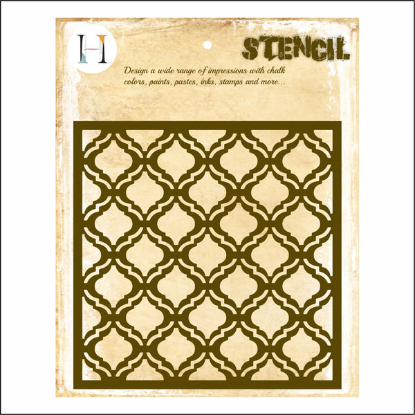 Damask Trellis Stencil 5 – Handilane
