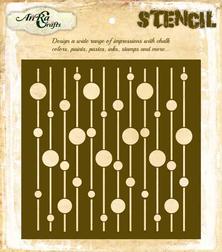 Dots On Strings Stencil – Handilane
