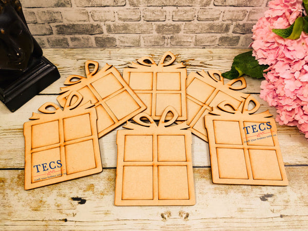 Gift Box Coasters With Stand – Handilane