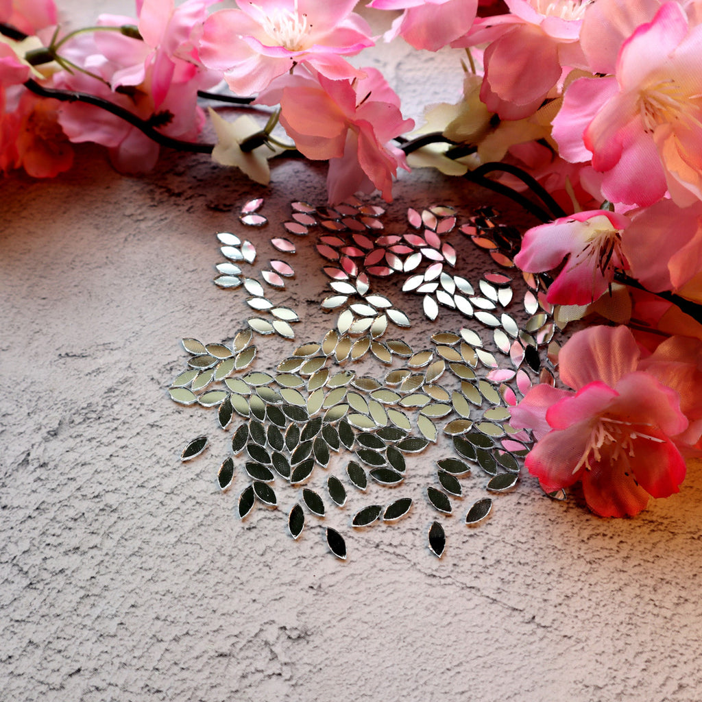 Leaf Shaped Mirrors for Lippan Art – Handilane