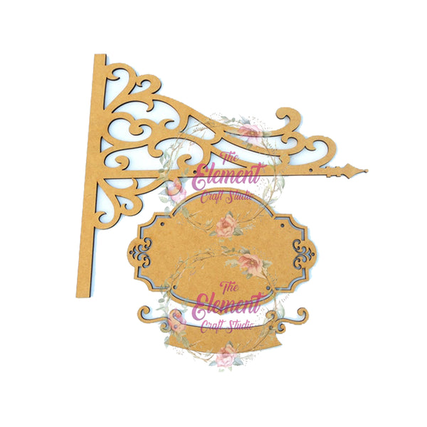 Victorian Double Sided Hanging Name Plate--2 – Handilane