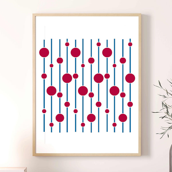 Dots On Strings Stencil – Handilane