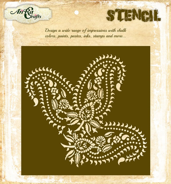 Intricate Paisley Stencil – Handilane