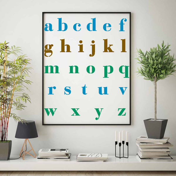 Basic Small Letter Stencil – Handilane