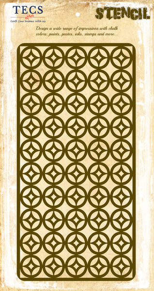 Circle Check Stencil 2 – Handilane