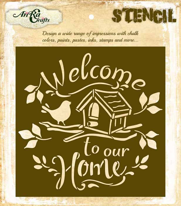 Welcome Home Stencil – Handilane